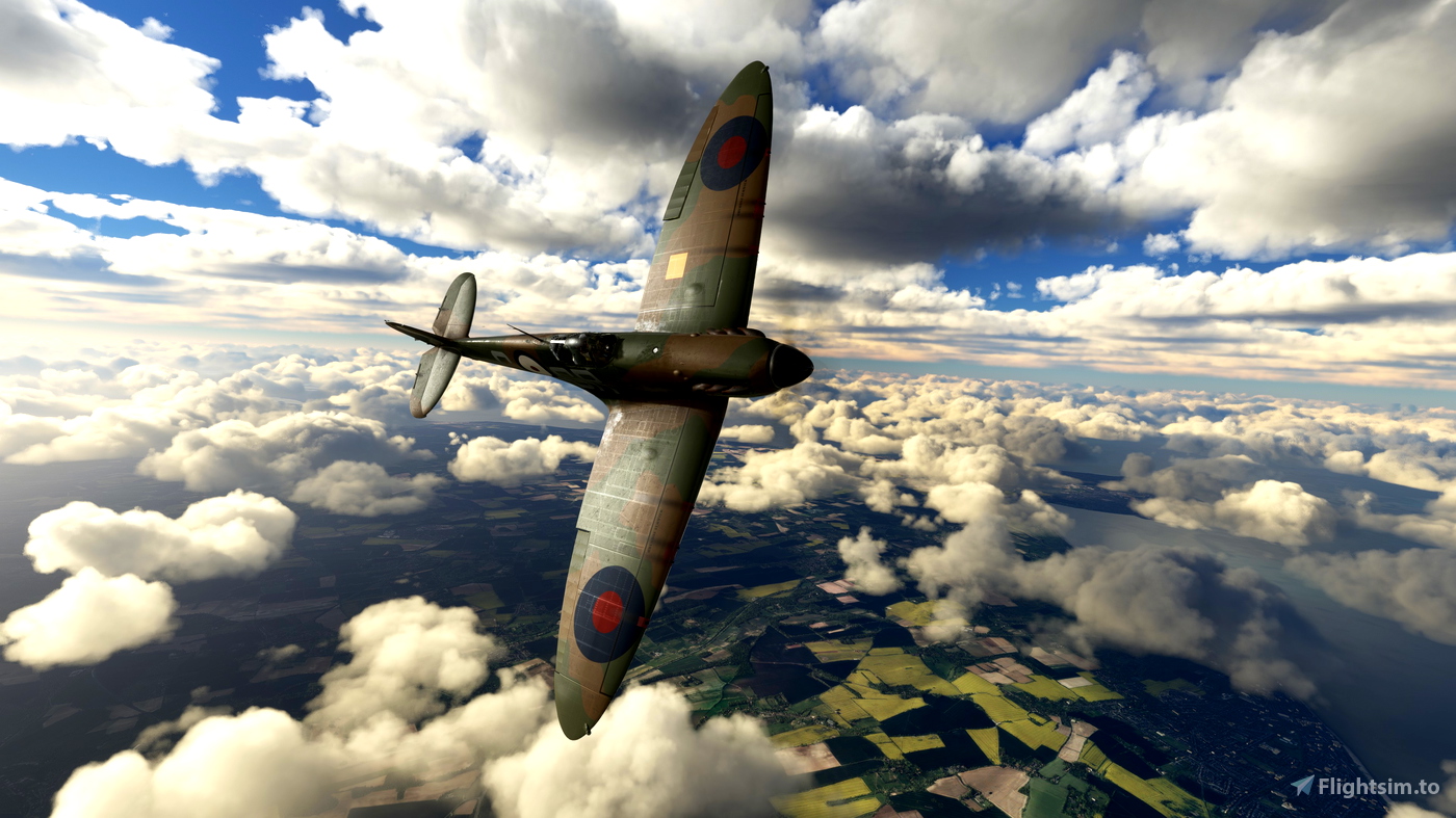 Spitfire P9372 for Microsoft Flight Simulator | MSFS