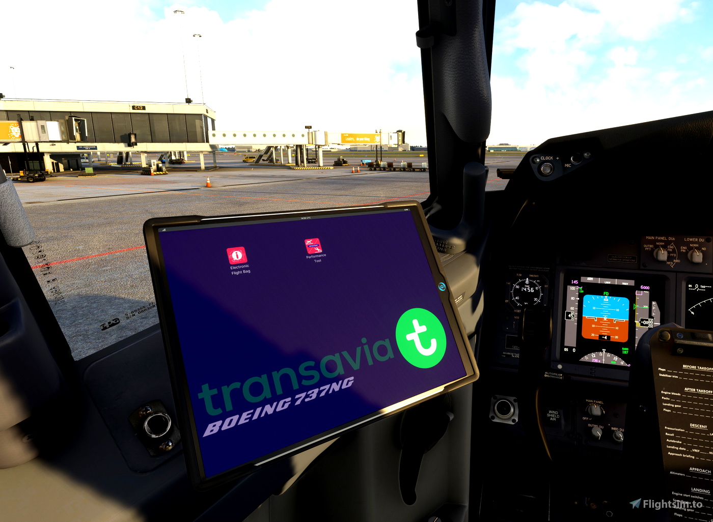 SunExpress EFB Boeing 737NG for Microsoft Flight Simulator | MSFS