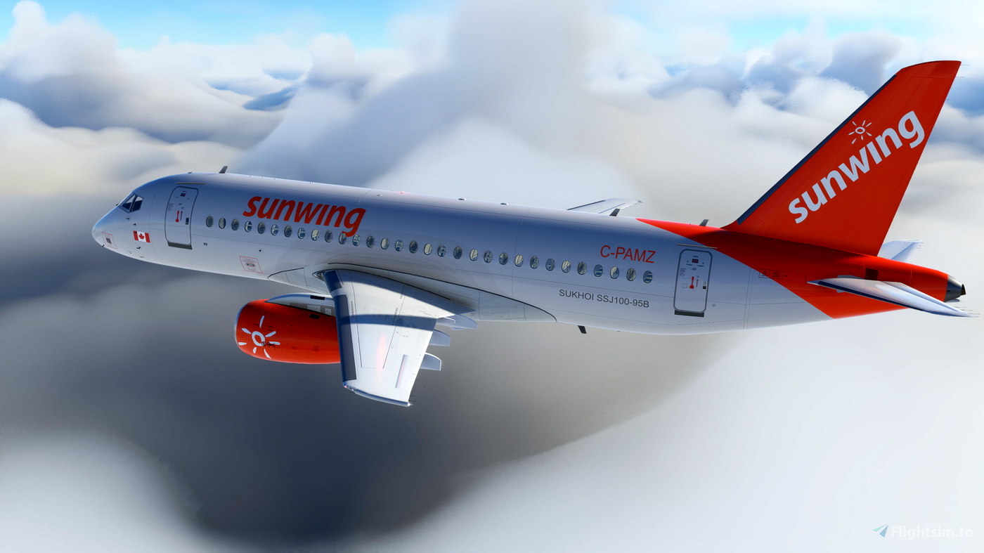 Sunwing| Fictional | Headwind SU95 0.4.0 for Microsoft Flight Simulator ...