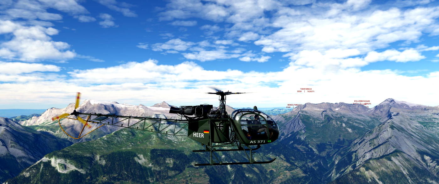 SA315B - Lama Liveries for Microsoft Flight Simulator | MSFS | Flightsim.to