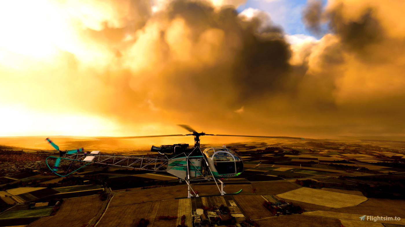 Taog's Hangar Lama SA315B Jazz Design for Microsoft Flight Simulator | MSFS