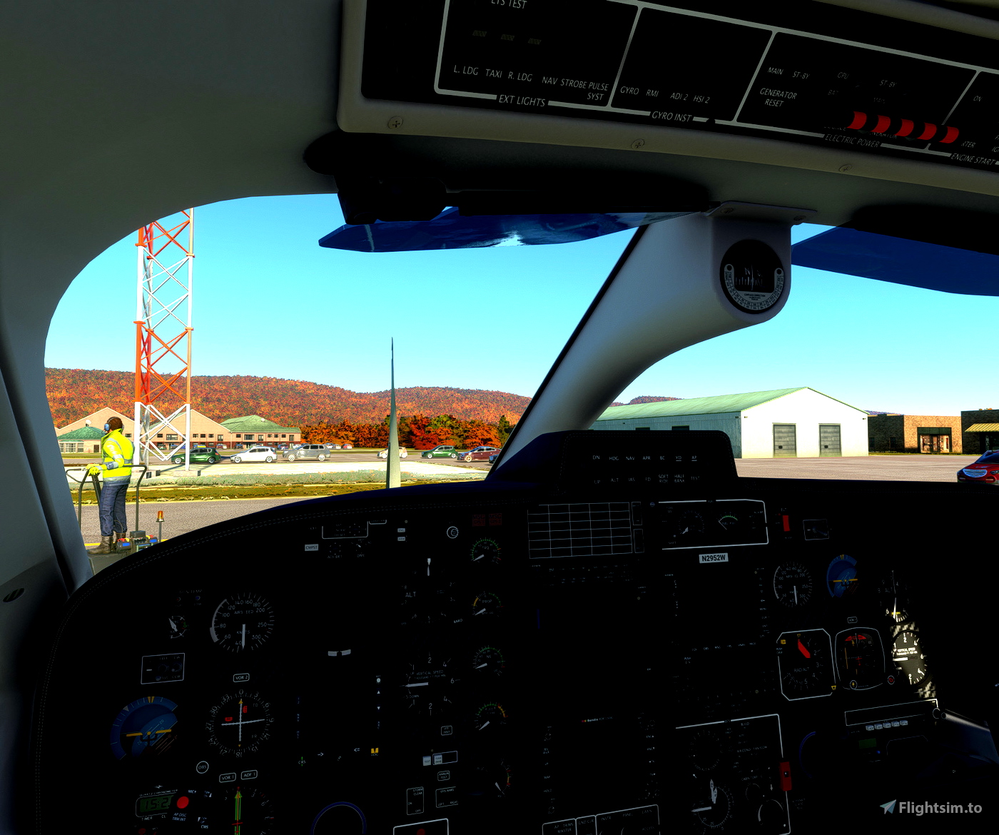TBM 850 Panel Mod a oldalon. Microsoft Flight Simulator | MSFS