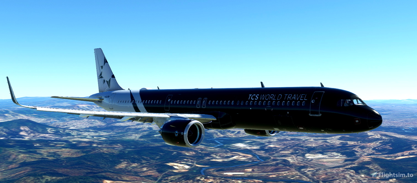 TCS World Travel 321neo for Microsoft Flight Simulator | MSFS