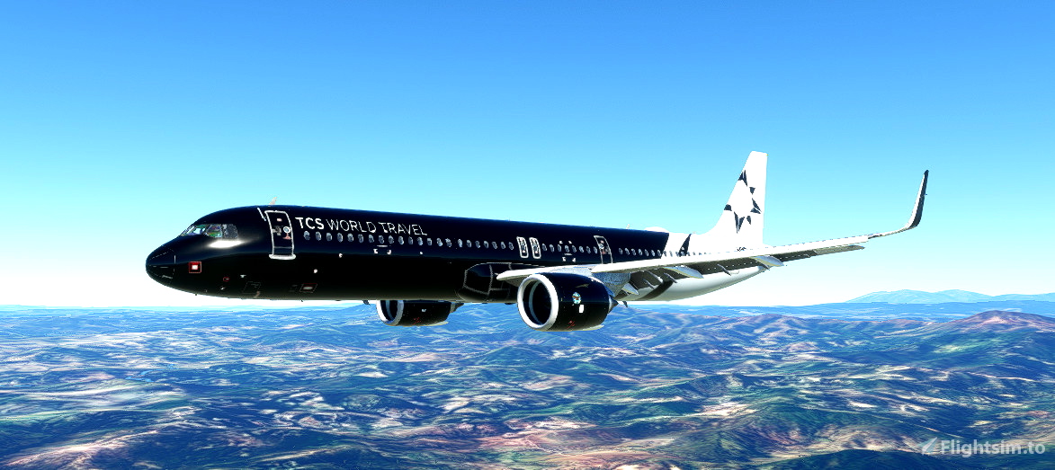 TCS World Travel 321neo for Microsoft Flight Simulator | MSFS