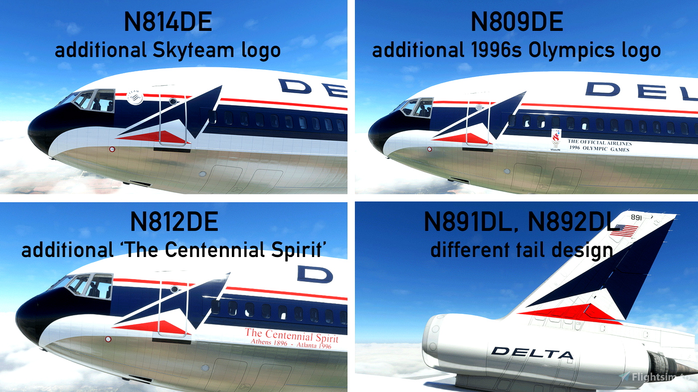 TFDi Design MD-11 /w cabin Delta Air Lines Fleet - Widget Design für ...