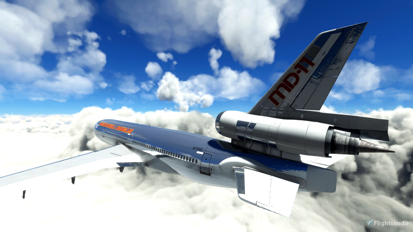 TFDi Design MD-11 Factory Rollout (N111MD) pro Microsoft Flight ...