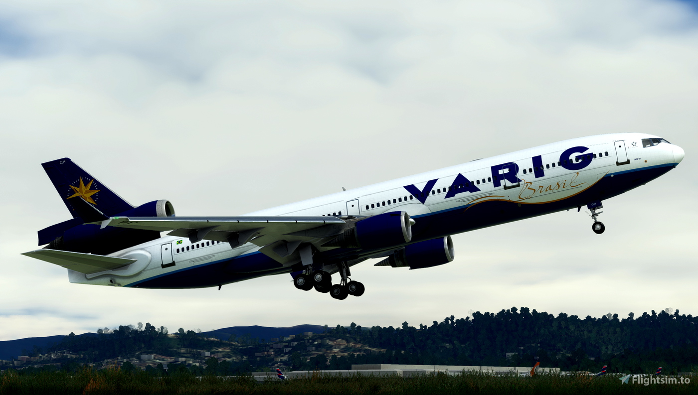 TFDi Design MD-11 Varig PP-VQH for Microsoft Flight Simulator | MSFS