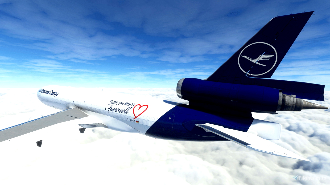 TFDi Design MD-11F Lufthansa Fleet + Farewell livery for Microsoft ...