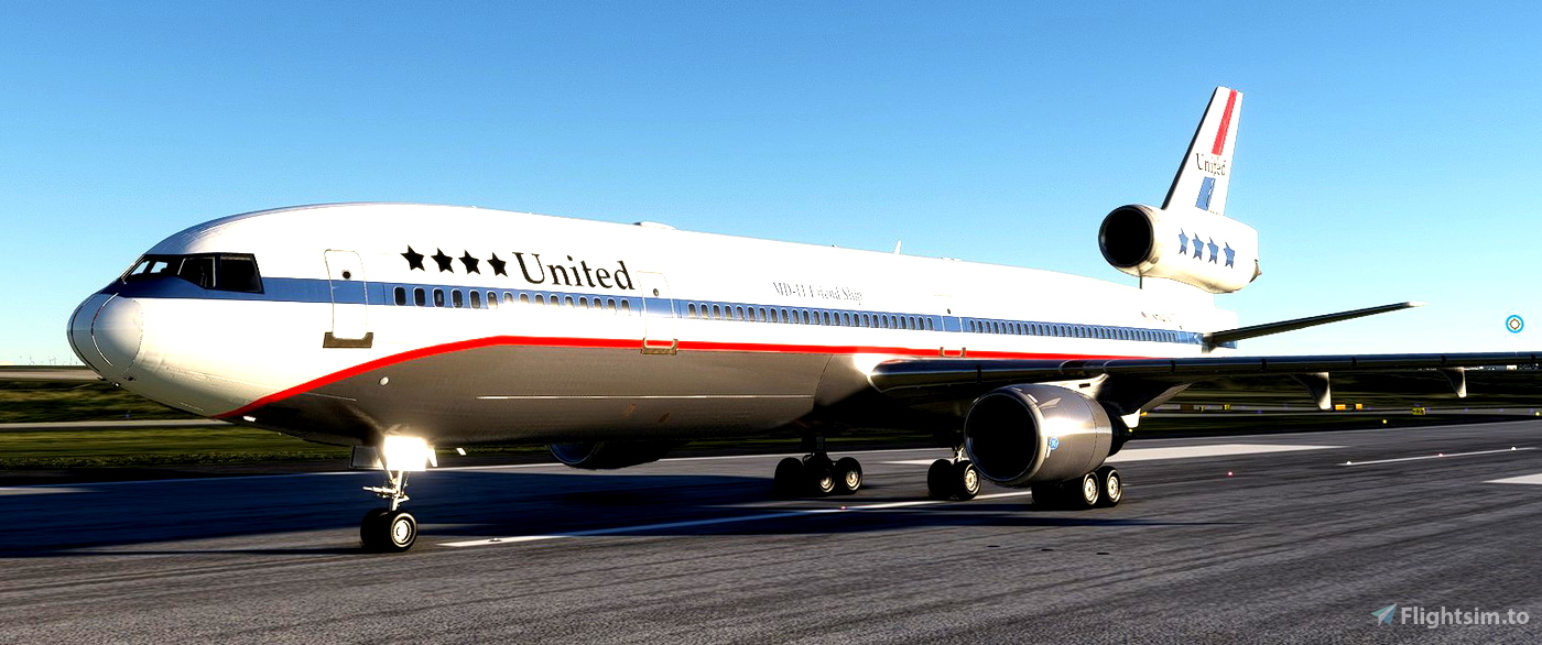 TFDi MD-11 - United Airlines Friend Ship para Microsoft Flight ...