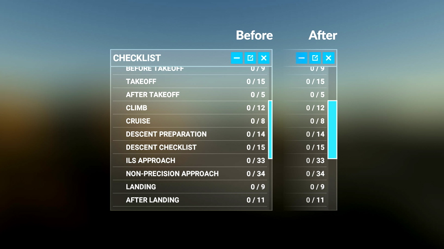 Parallel 42 - Thick Scroll - UI Mod for Microsoft Flight Simulator | MSFS