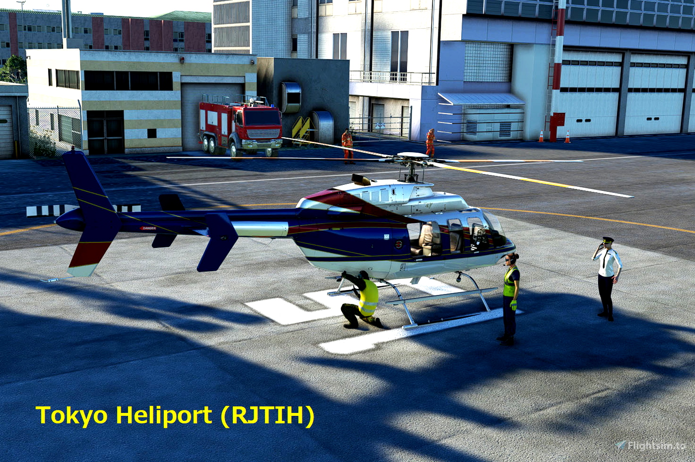 Tokyo Area Heliports, Static Scenery V4 - ALL for Microsoft Flight ...
