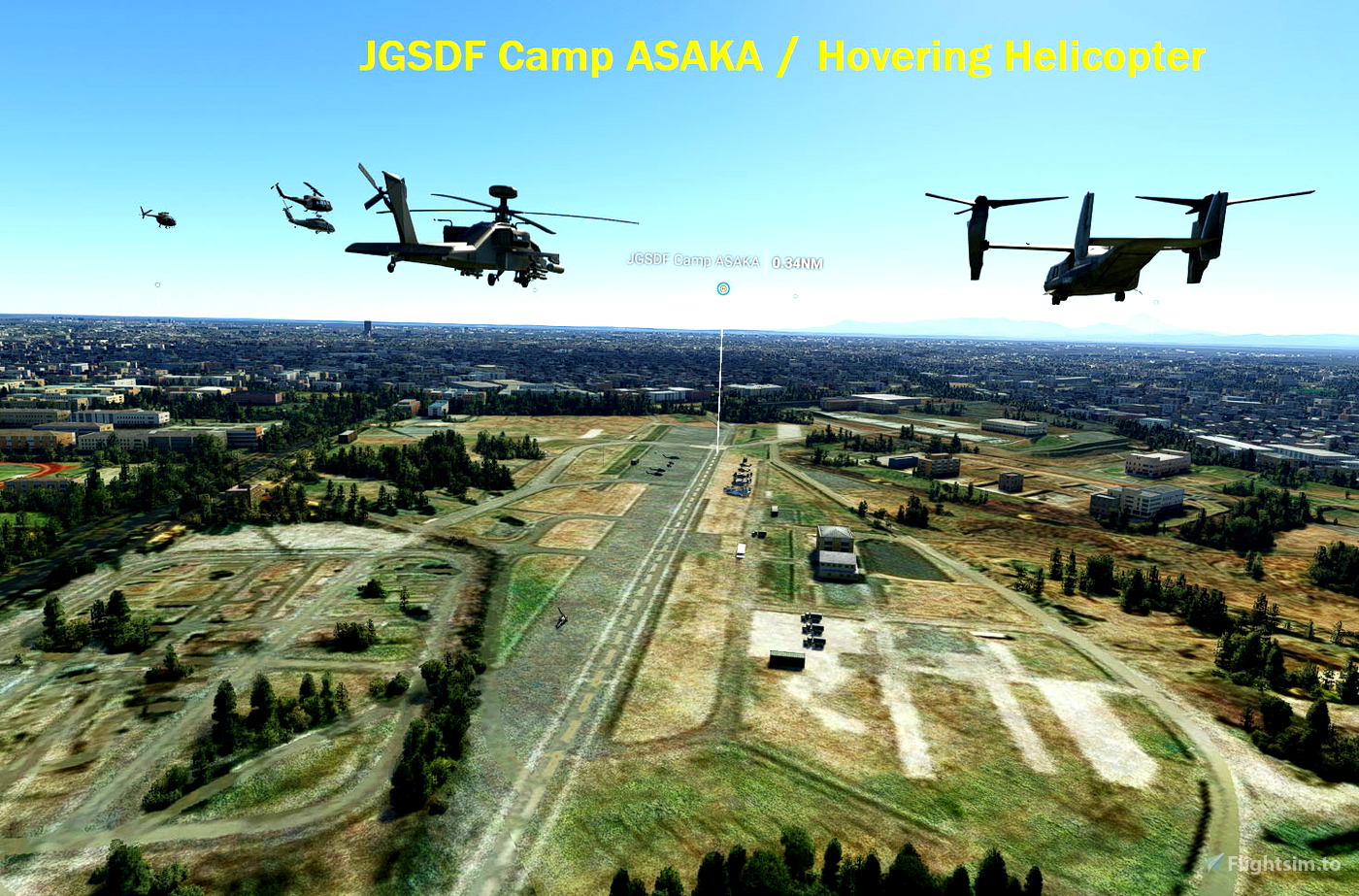 Tokyo Area Heliports, Static Scenery V4 - ALL for Microsoft Flight ...