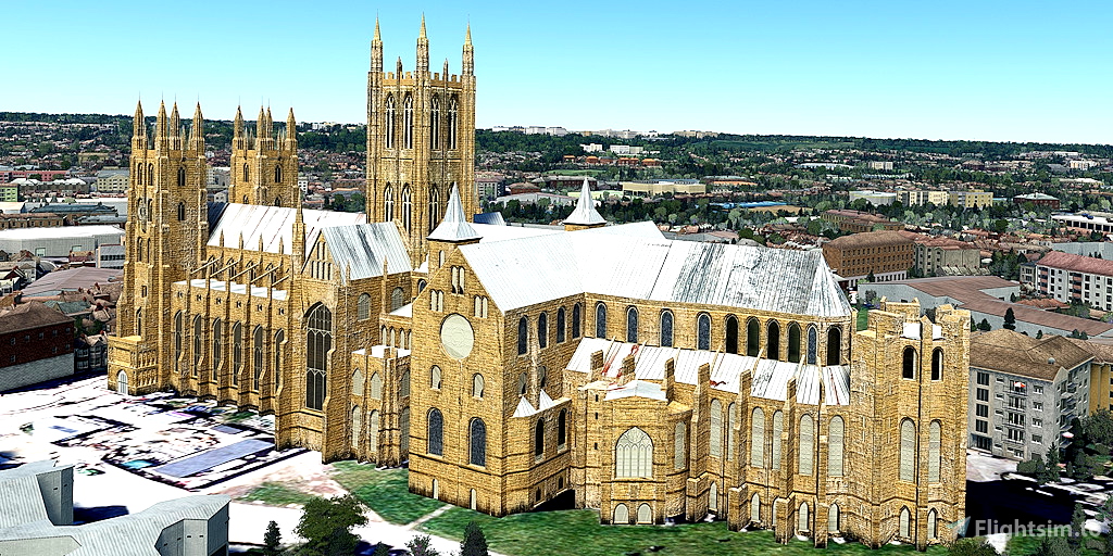 Ultralight Sightseeing - England - Canterbury Cathedral for Microsoft ...