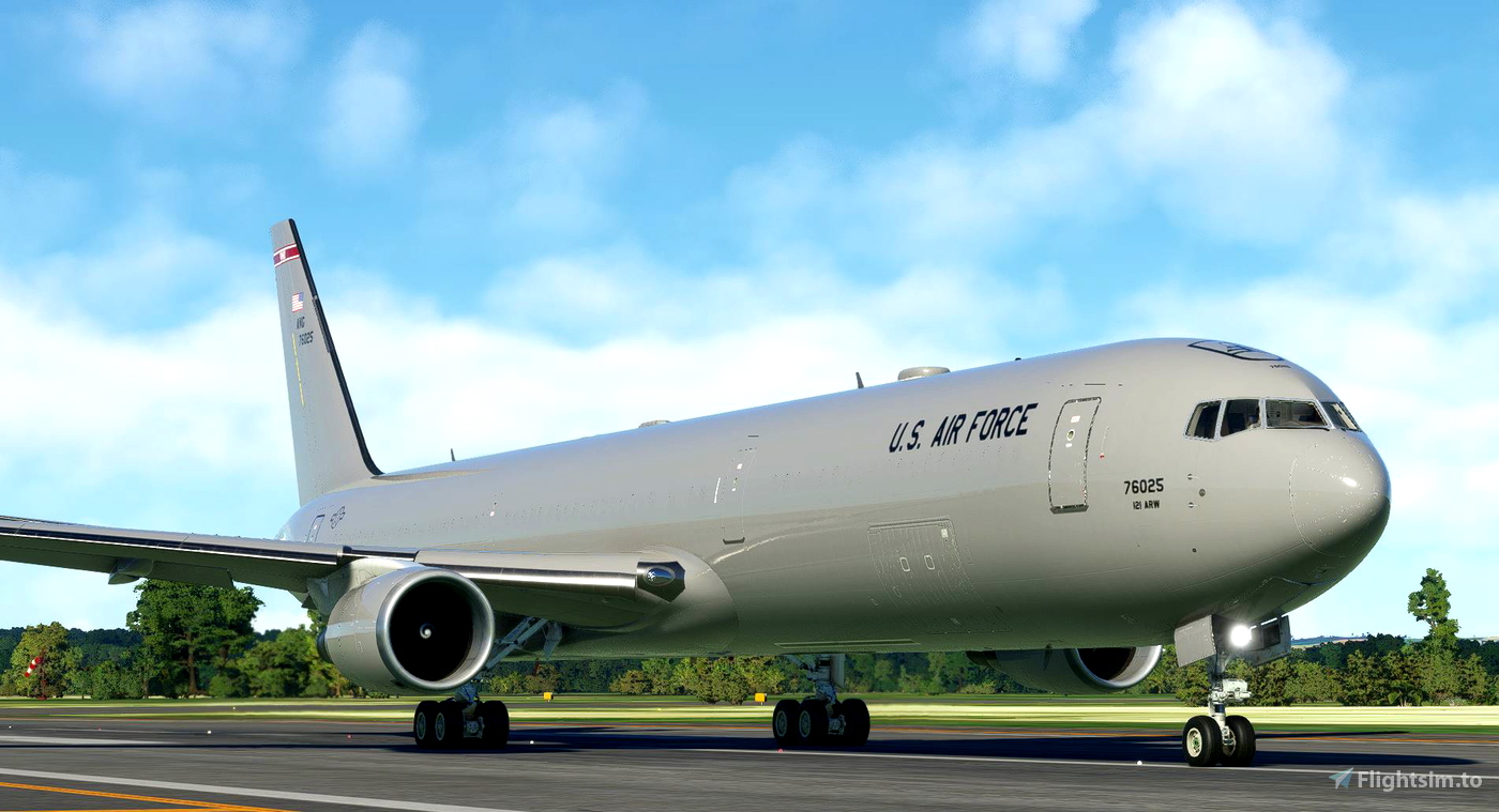 USAF Air National Guard livery for CS 767-400ER for Microsoft Flight ...