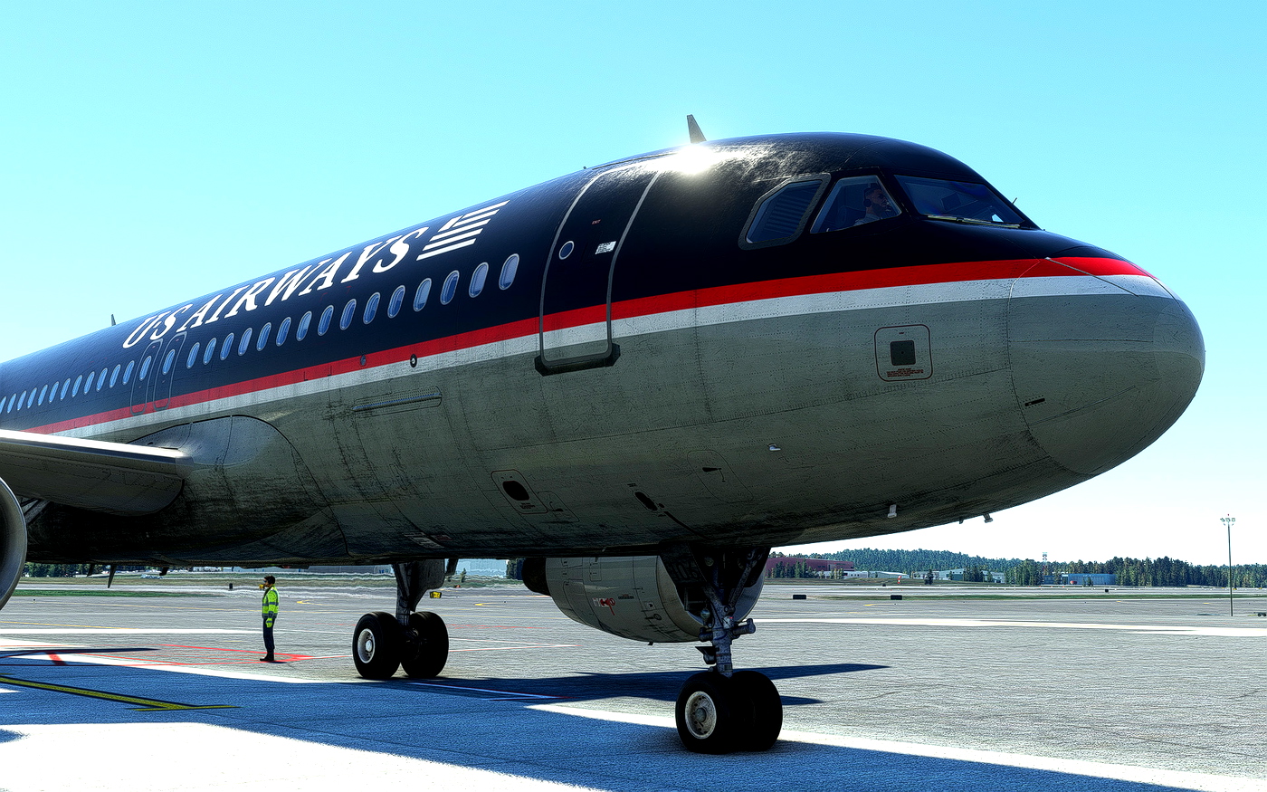 USAirways Fenixsim -Airbus A320- N106US [8K] for Microsoft Flight ...