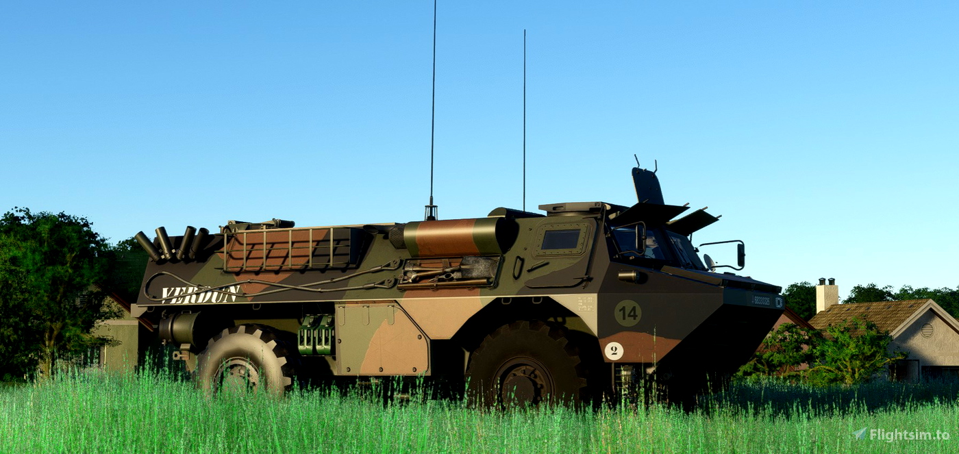 VAB (Véhicule de l'Avant Blindé) for Microsoft Flight Simulator | MSFS
