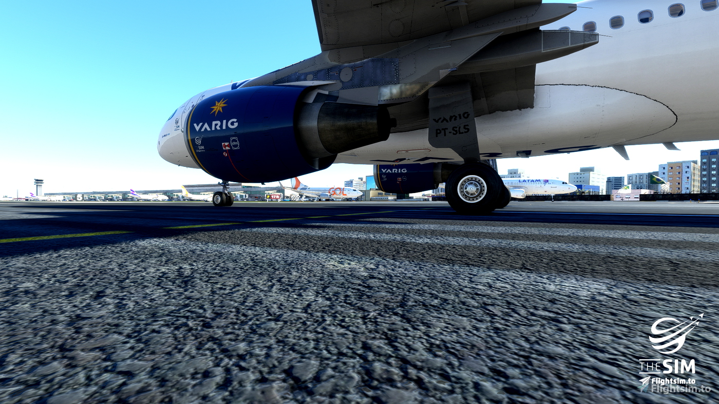 VARIG [8K] PT-SLS for Microsoft Flight Simulator | MSFS