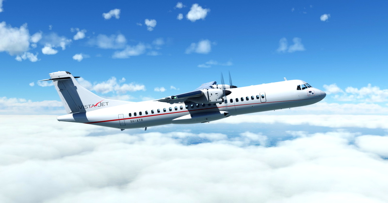 VistaJet Hans Hartmann ATR 72-600 highline for Microsoft Flight ...