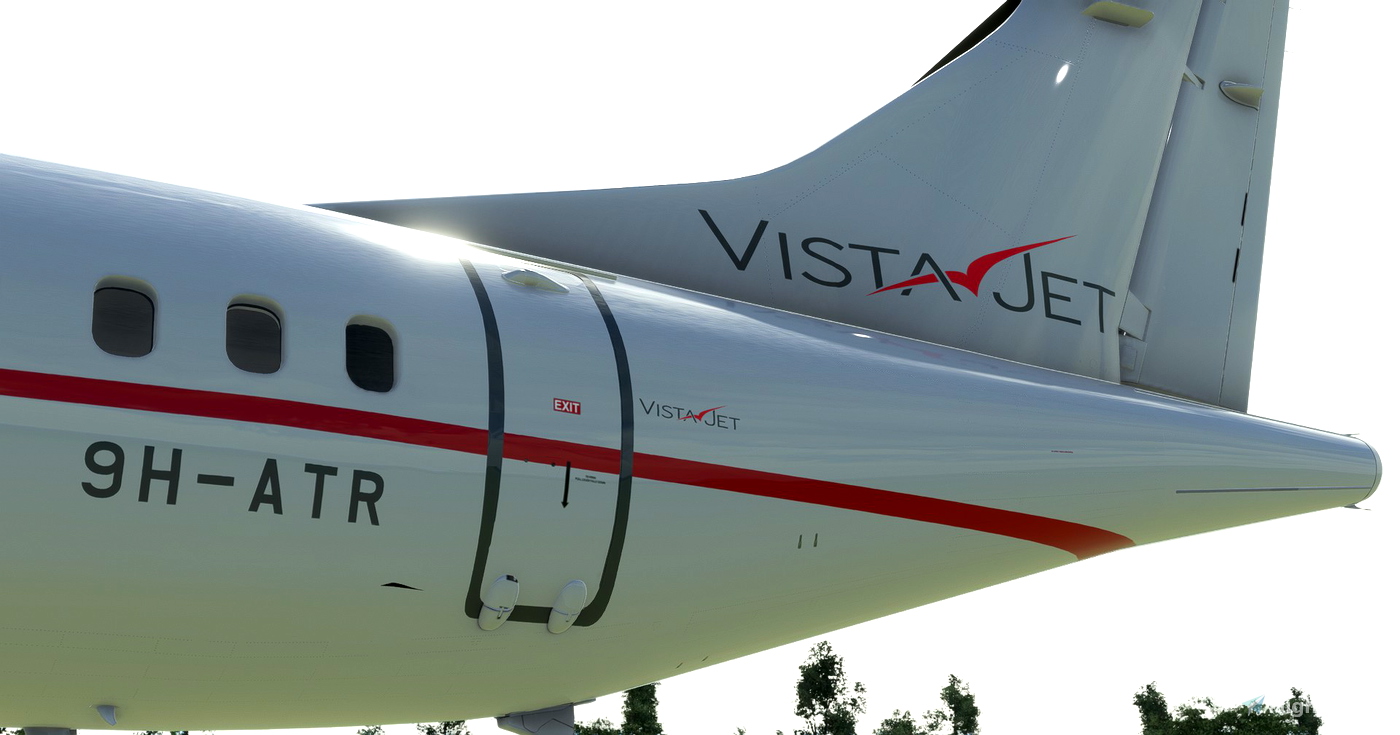 VistaJet Hans Hartmann ATR 72-600 highline for Microsoft Flight ...