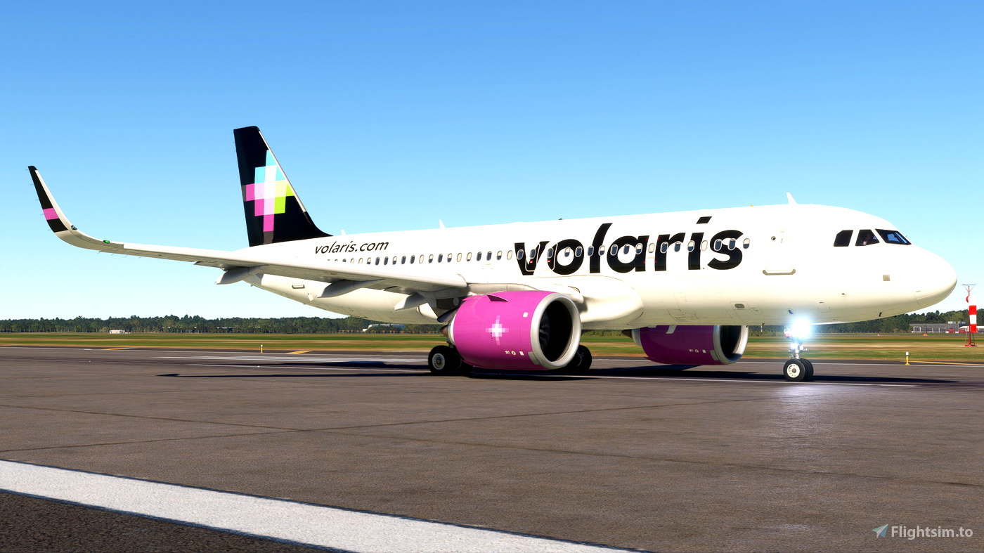 Volaris iniBuilds A320neo Pack 对于 Microsoft Flight Simulator | MSFS