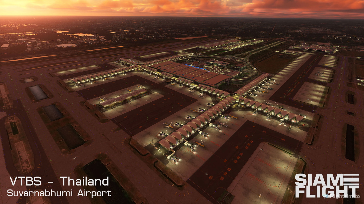 SiamFlight - VTBS - Suvarnabhumi International Airport Thailand for ...