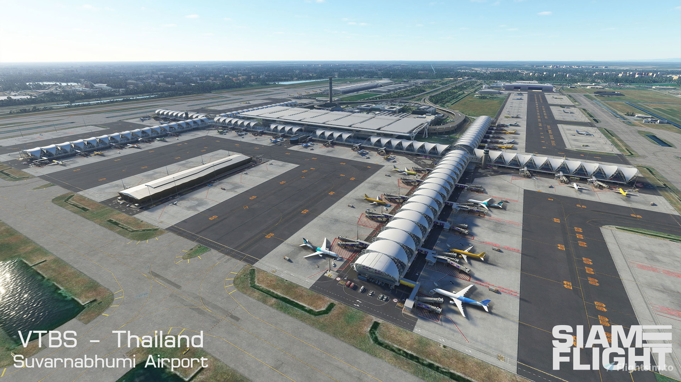 SiamFlight - VTBS - Suvarnabhumi International Airport Thailand for ...