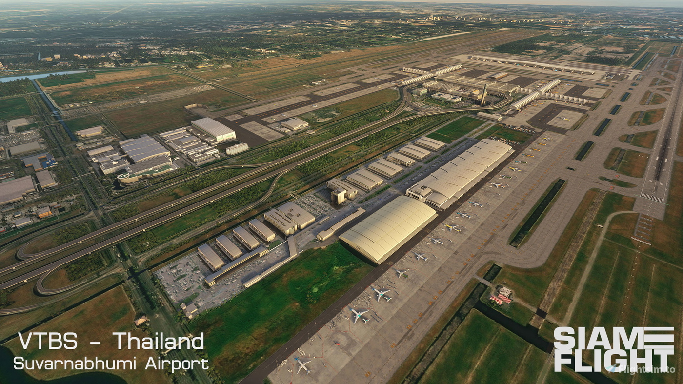 SiamFlight - VTBS - Suvarnabhumi International Airport Thailand for ...