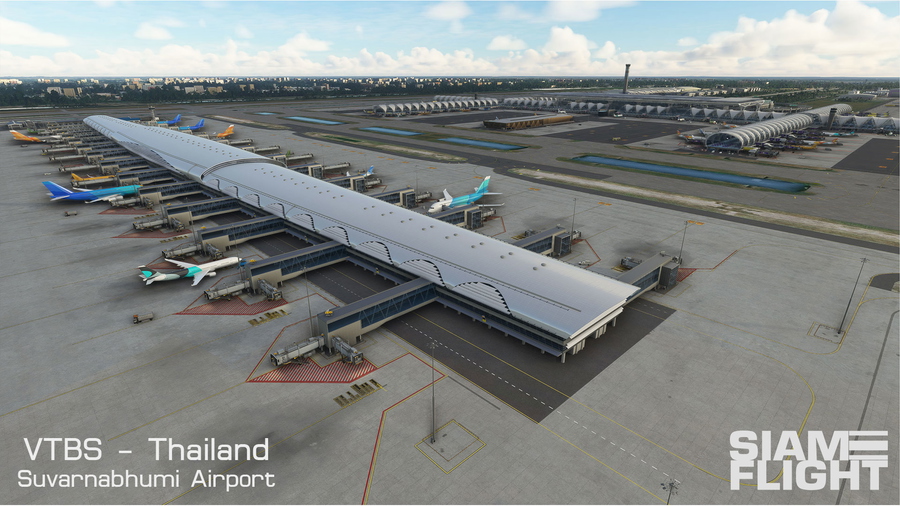 SiamFlight - VTBS - Suvarnabhumi International Airport Thailand for ...