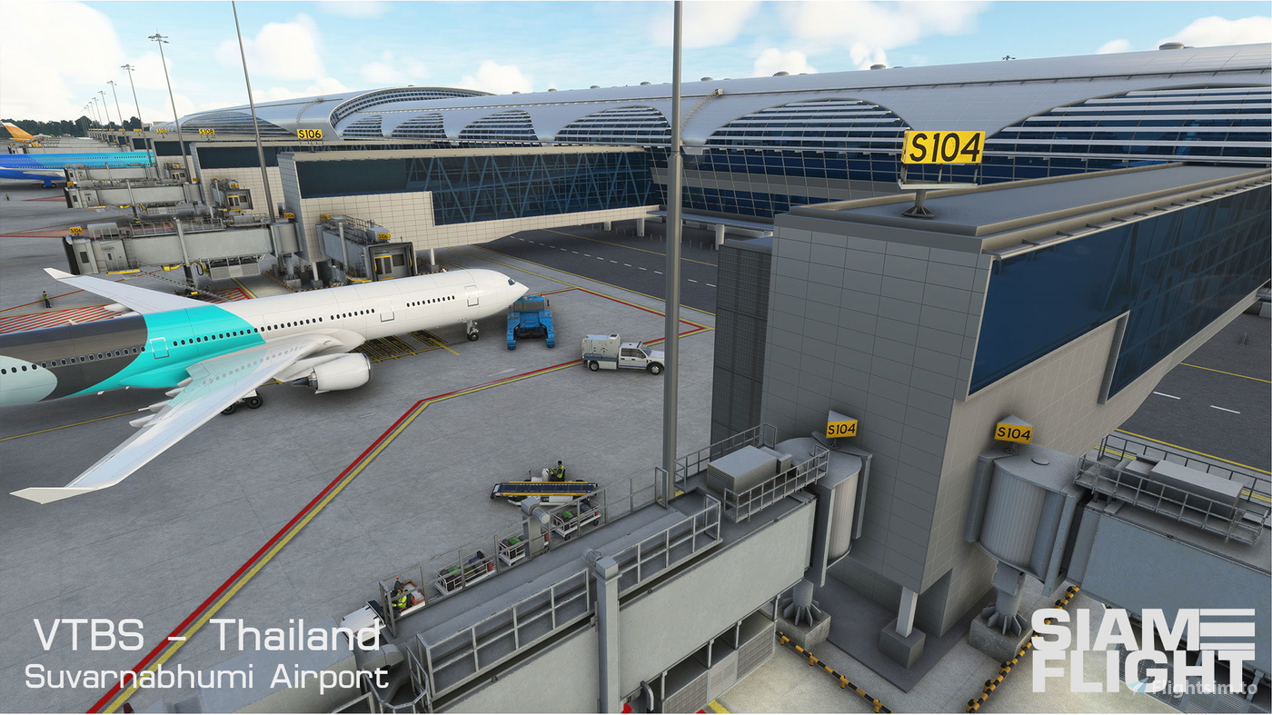 SiamFlight - VTBS - Suvarnabhumi International Airport Thailand for ...