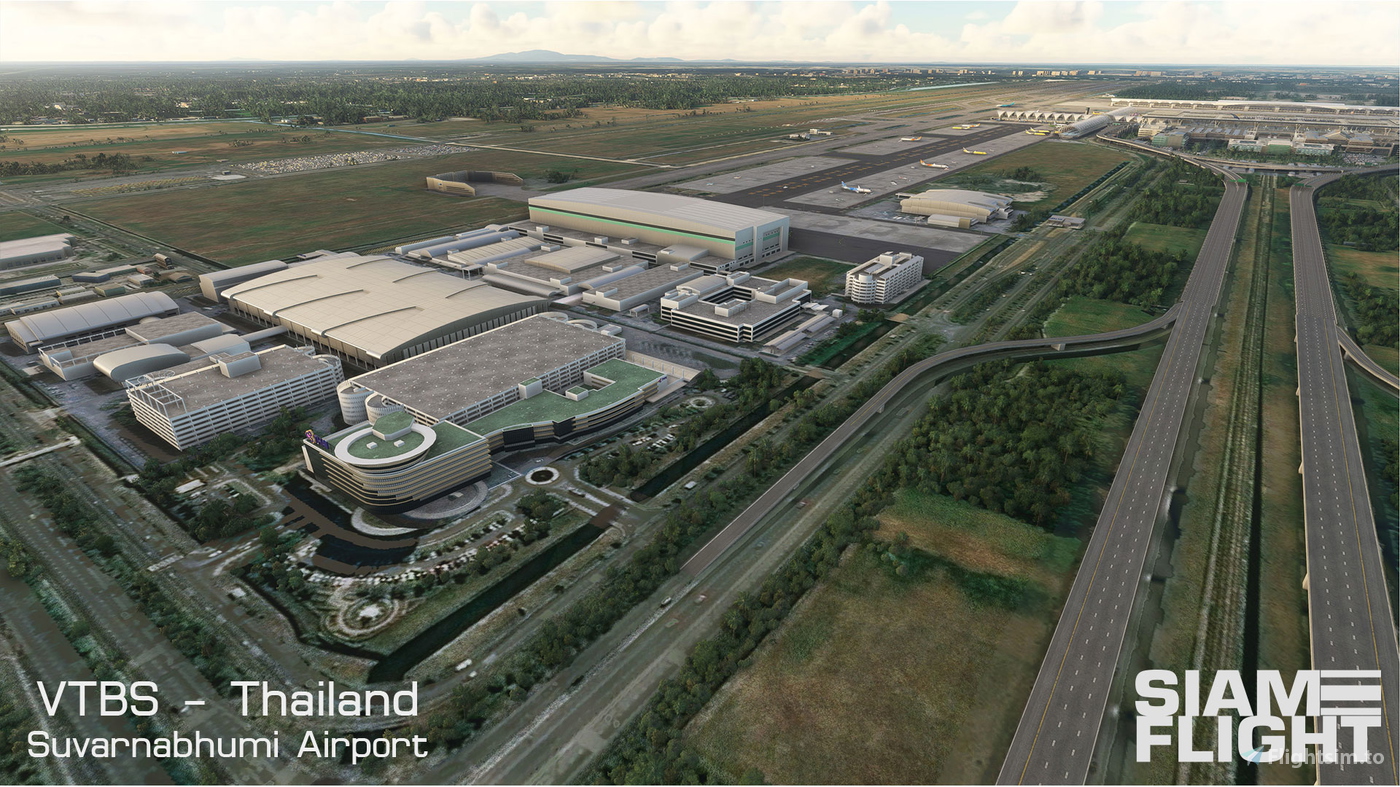 SiamFlight - VTBS - Suvarnabhumi International Airport Thailand for ...