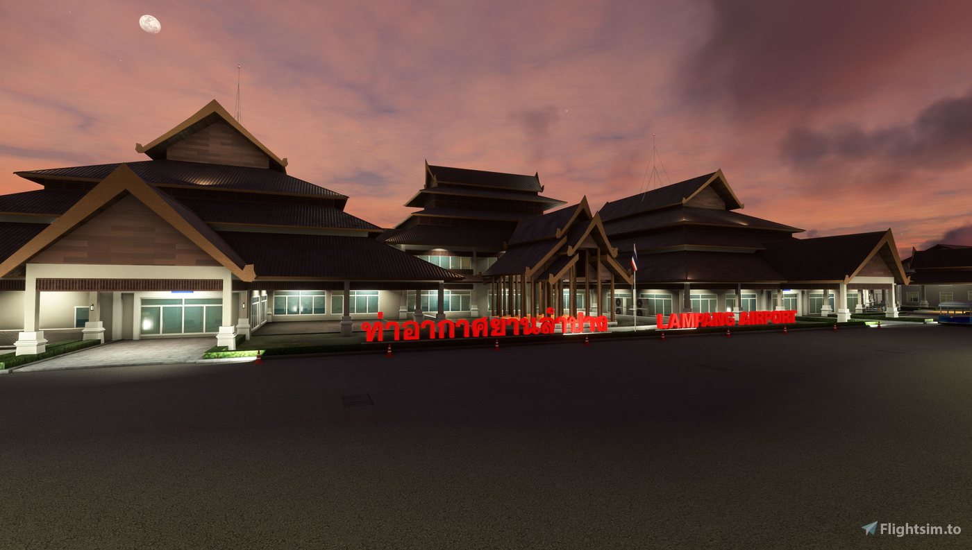 SiamFlight - VTCL - Lampang Airport Thailand for Microsoft Flight ...