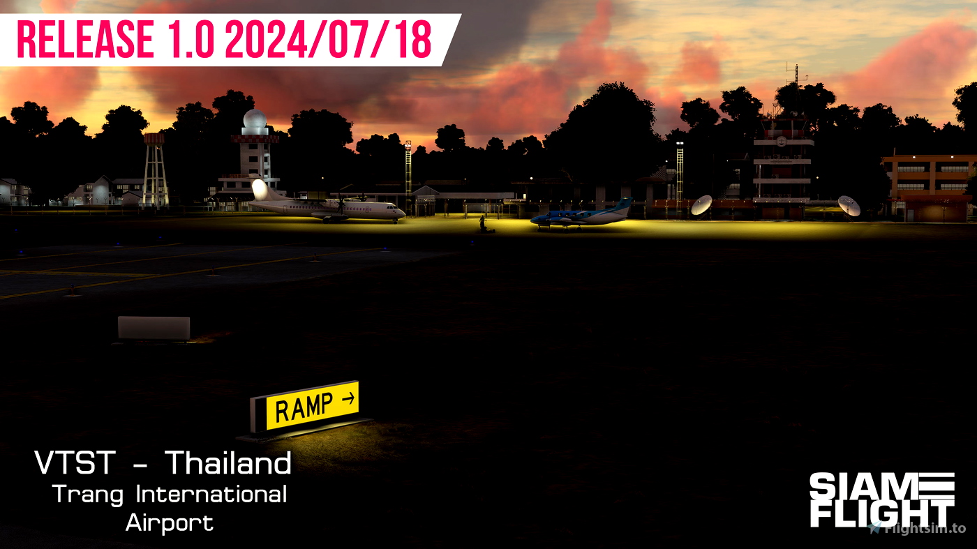 SiamFlight - VTST/TST - Trang International Airport for Microsoft Flight Simulator | MSFS
