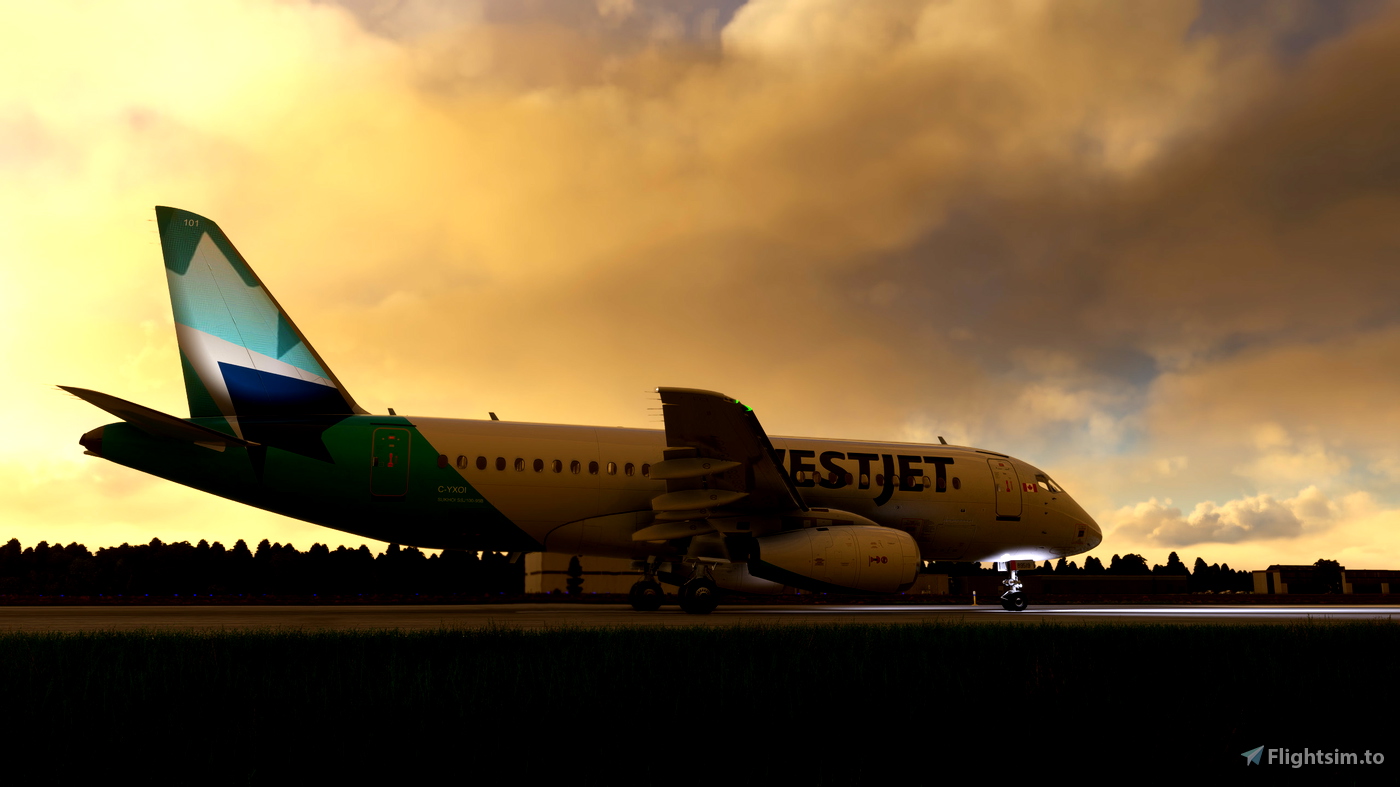WestJet| Fictional | Headwind SU95 0.4.0 for Microsoft Flight Simulator ...