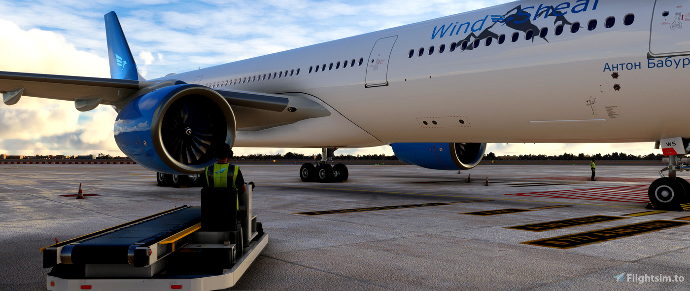 WindShear [Ground Handling 4К] Textures dla Microsoft Flight Simulator ...