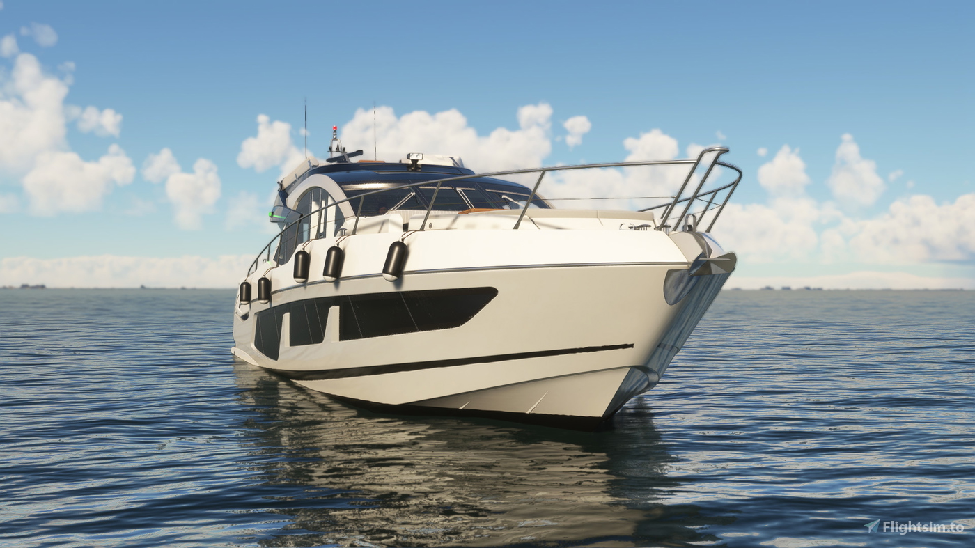 Marine RM - 74ft Sport Yacht for Microsoft Flight Simulator | MSFS
