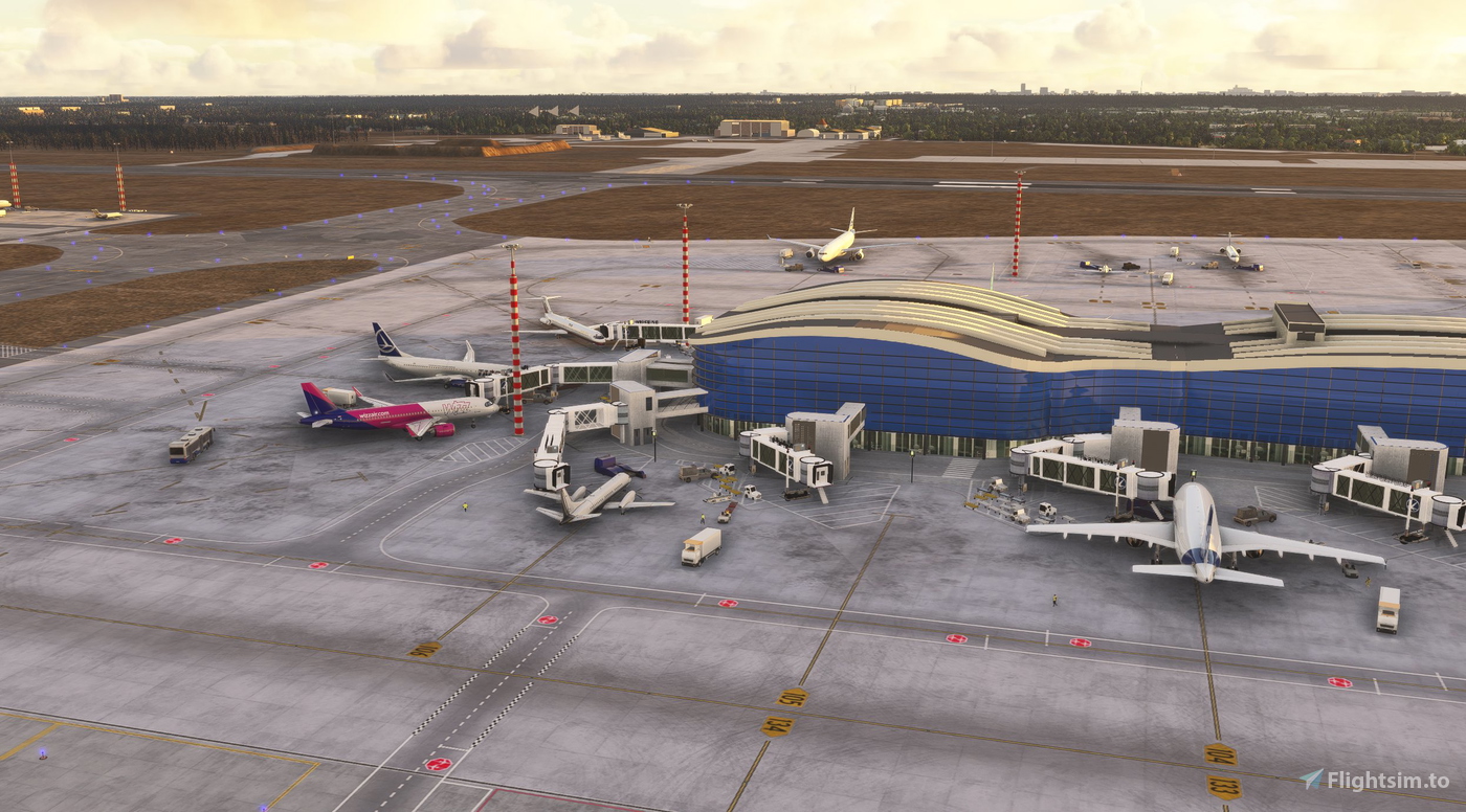 Barelli MSFS addons - LROP - Bucharest Otopeni Airport v2 for Microsoft ...
