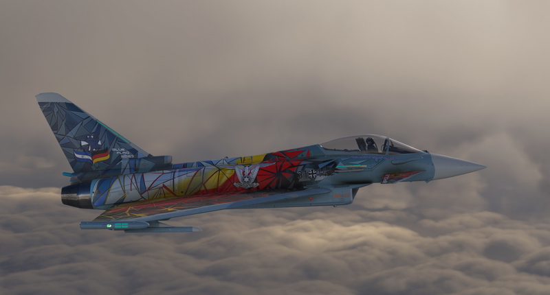 CJ Eurofighter Typhoon Liveries for Microsoft Flight Simulator | MSFS