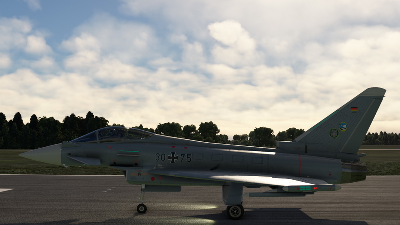 CJ Eurofighter Typhoon Liveries for Microsoft Flight Simulator | MSFS
