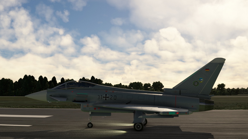CJ Eurofighter Typhoon Liveries for Microsoft Flight Simulator | MSFS