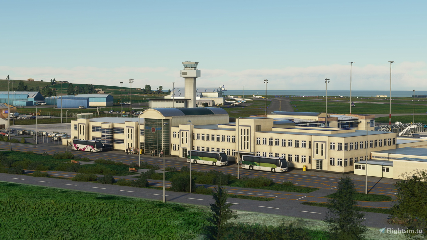 UK2000 Scenery - EGNS - Isle of Man Airport for Microsoft Flight ...