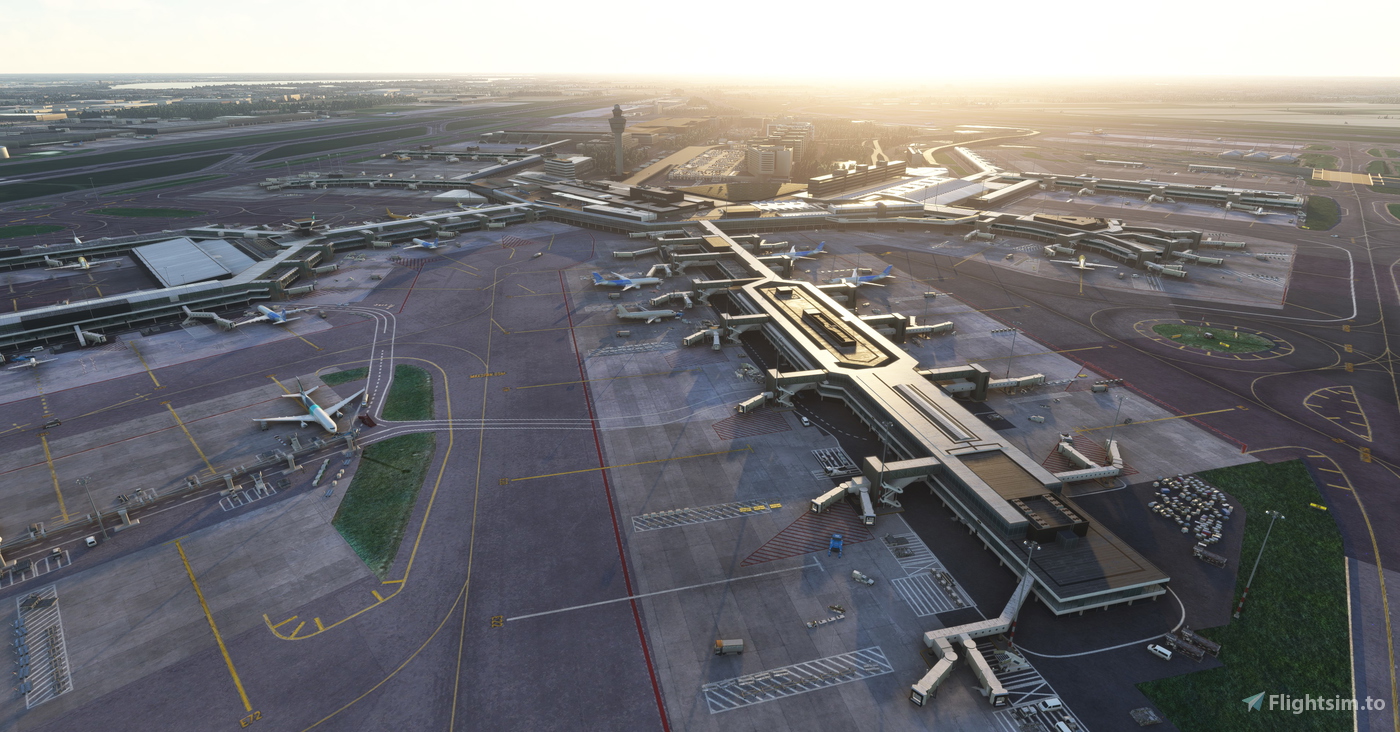 FeelThere, Inc. - EHAM - Amsterdam Airport Schiphol for Microsoft Flight Simulator | MSFS