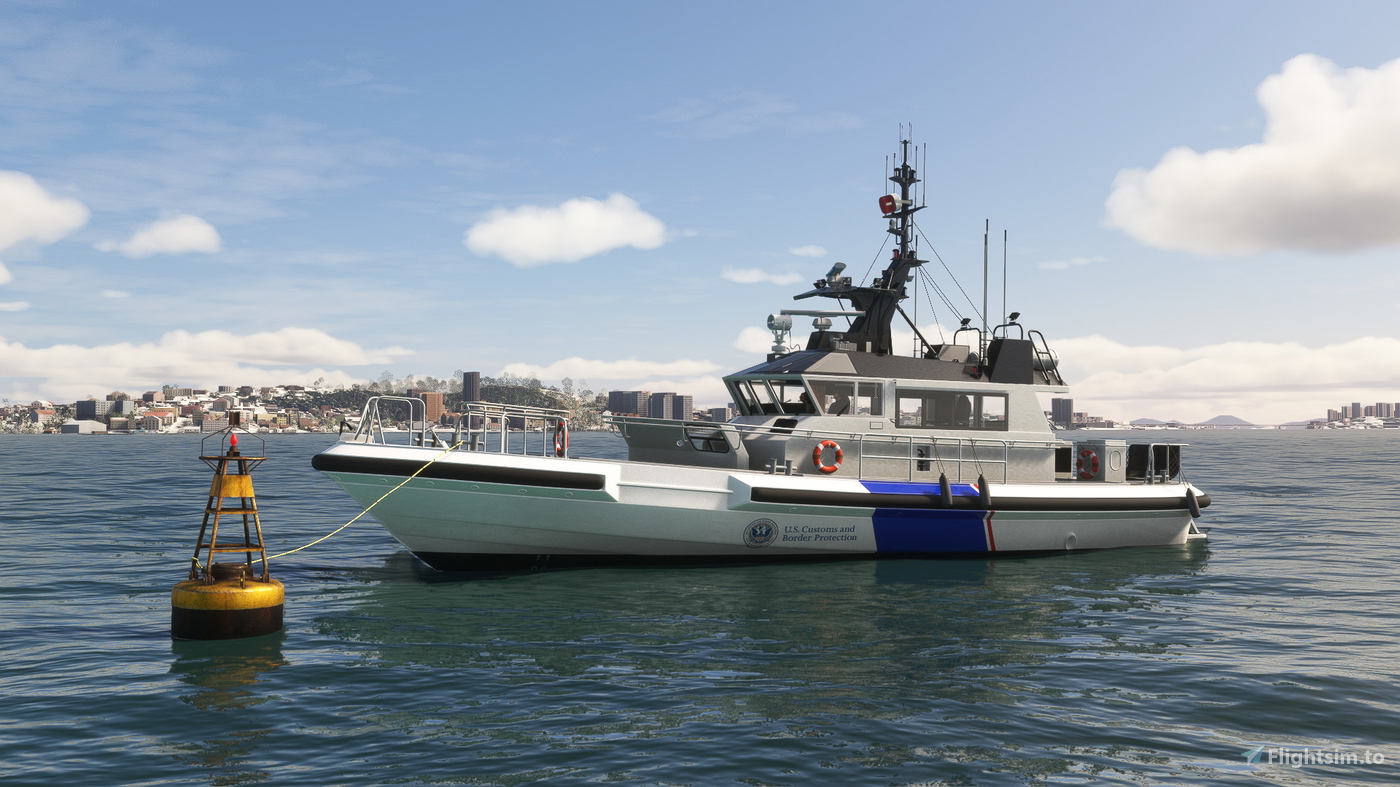 Marine RM - Emergency Support Boat for Microsoft Flight Simulator | MSFS