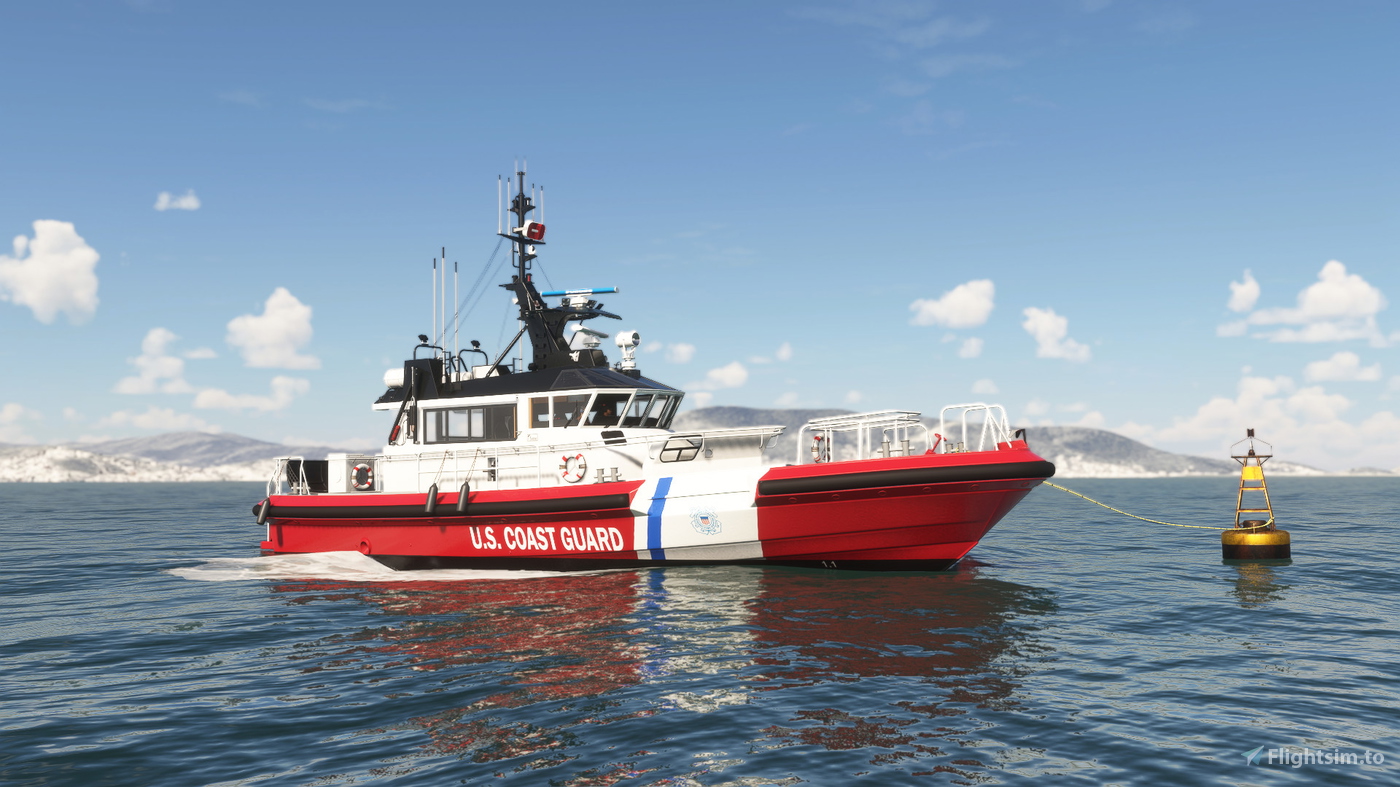 Marine RM - Emergency Support Boat for Microsoft Flight Simulator | MSFS