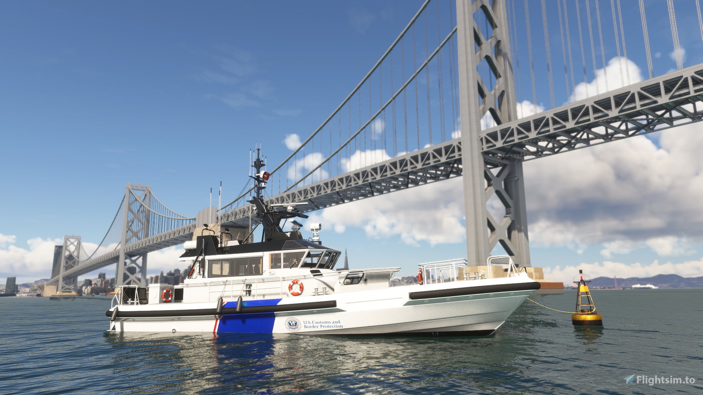 Marine RM - Emergency Support Boat for Microsoft Flight Simulator | MSFS