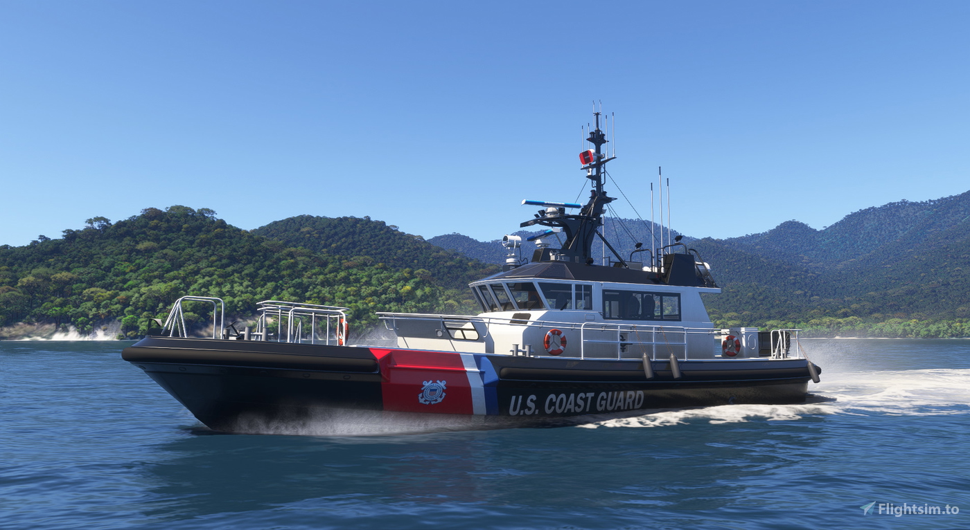 Marine RM - Emergency Support Boat for Microsoft Flight Simulator | MSFS