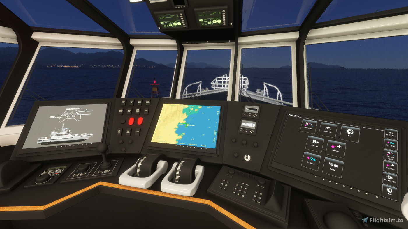 Marine RM - Emergency Support Boat for Microsoft Flight Simulator | MSFS