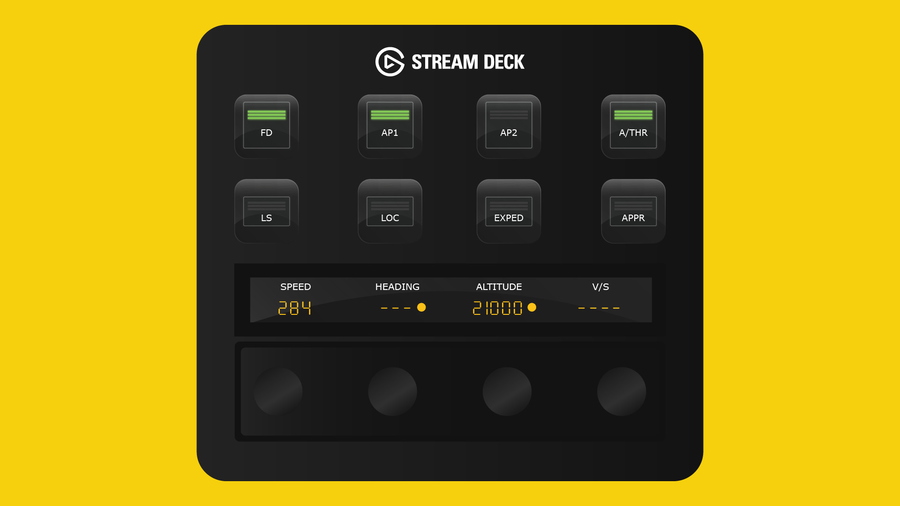 Flight Panels - Fenix A3XX Stream Deck + Autopilot Panel for Microsoft ...