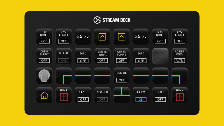 Flight Panels - Stream Deck Series: Fenix A320 for Microsoft Flight ...