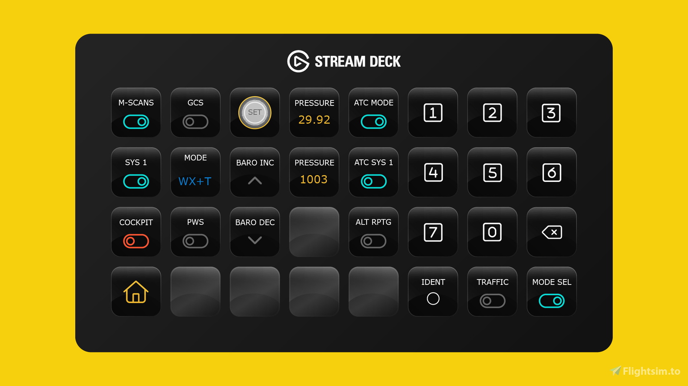 Flight Panels - Stream Deck Series: Fenix A320 for Microsoft Flight ...