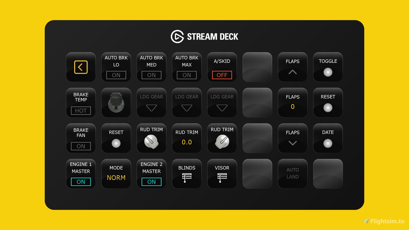 Flight Panels - Stream Deck Series: Fenix A320 for Microsoft Flight ...